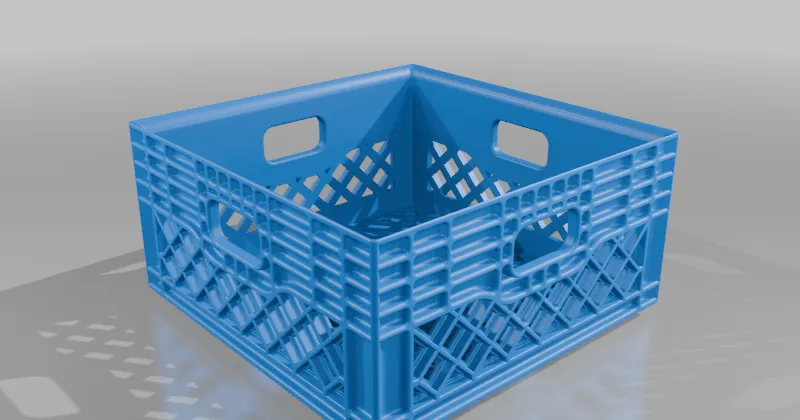 Stackable Crate by The PENGuin | Download free STL model | Printables.com