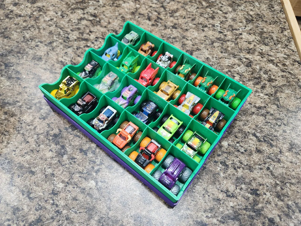 Monster Jam Mini Storage (x24) by boolmool | Download free STL model ...