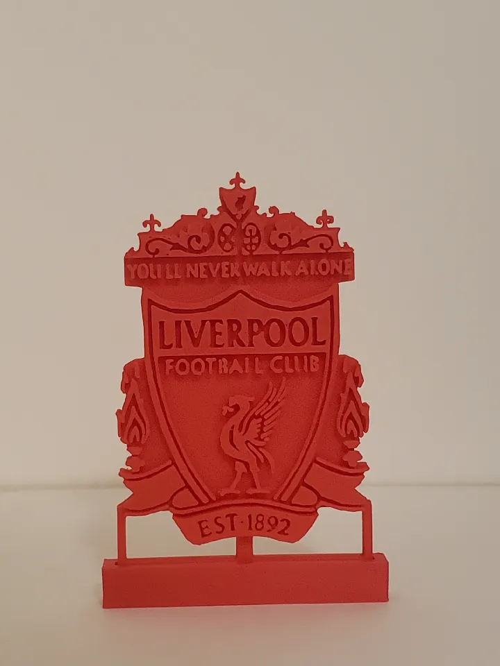 Simple Liverpool Desktop Badge by CoinChapman | Download free STL model ...
