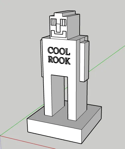 ROOK chess piece custom by MRC (Micro, Revolution, Customs) | Download ...