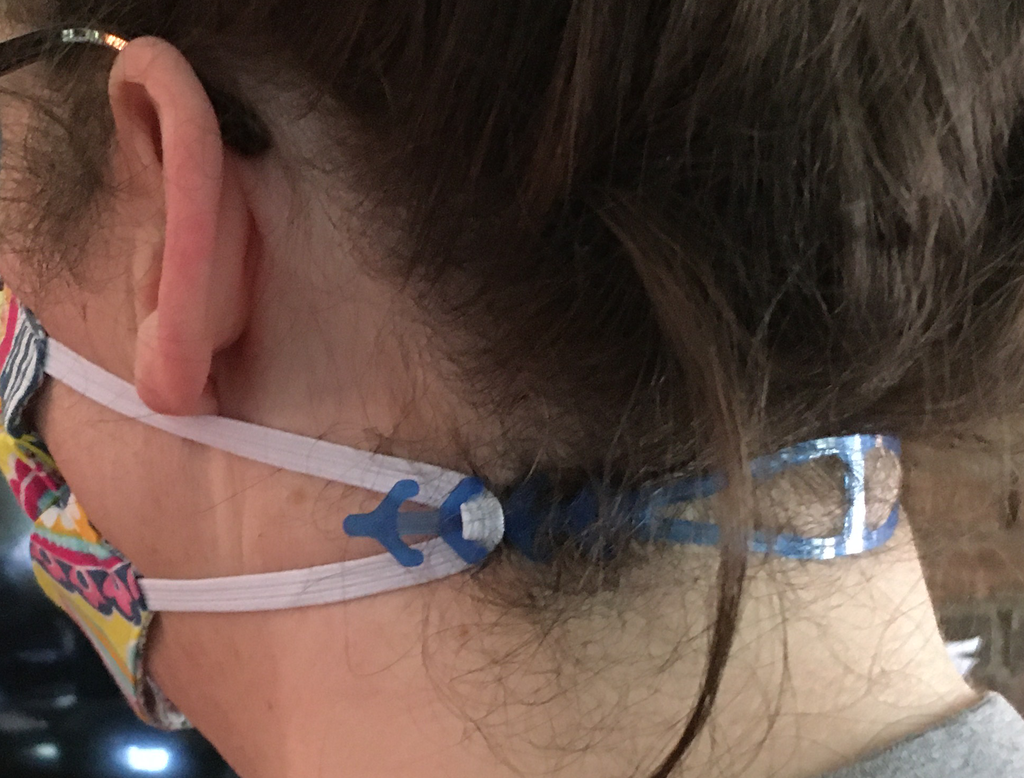 Surgical Mask Ear Saver by Adrian West | Download free STL model ...