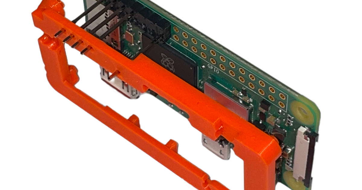 Raspberry Pi Zero/Zero2 frame for Einsy Rambo by SpeakingOfBrad ...