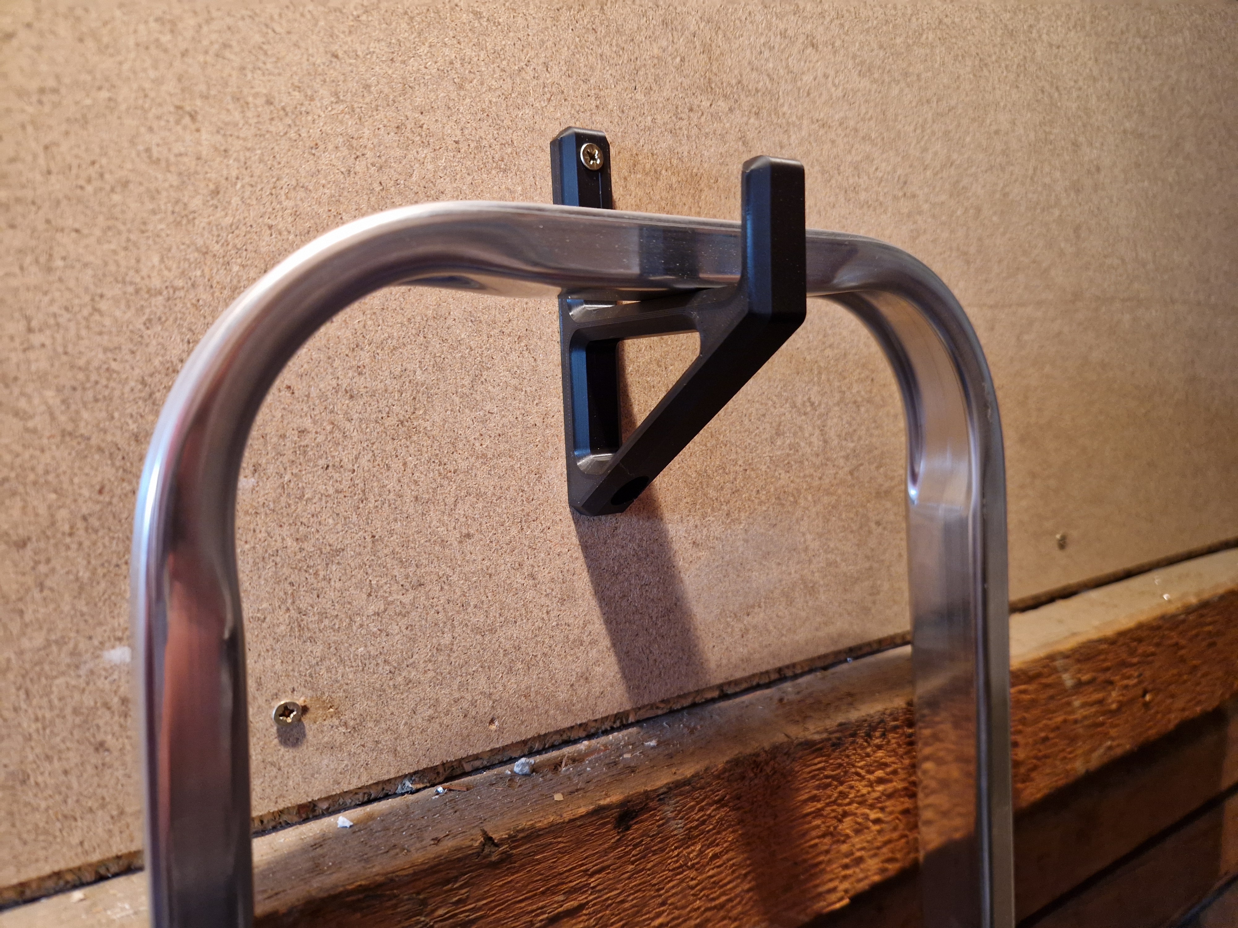 step ladder wall mount by Jim | Download free STL model | Printables.com