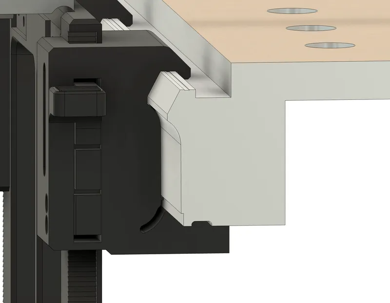 Auto Adjusting MFT Rail Hinge por nerd_zentrale | Descargar modelo STL ...