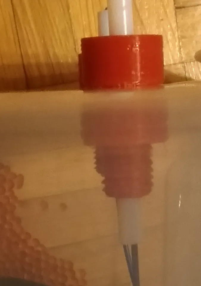 PTFE Tube Pass-through by 93djen | Download free STL model | Printables.com