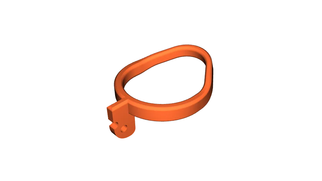 two piece chastity cage by dqp | Download free STL model | Printables.com