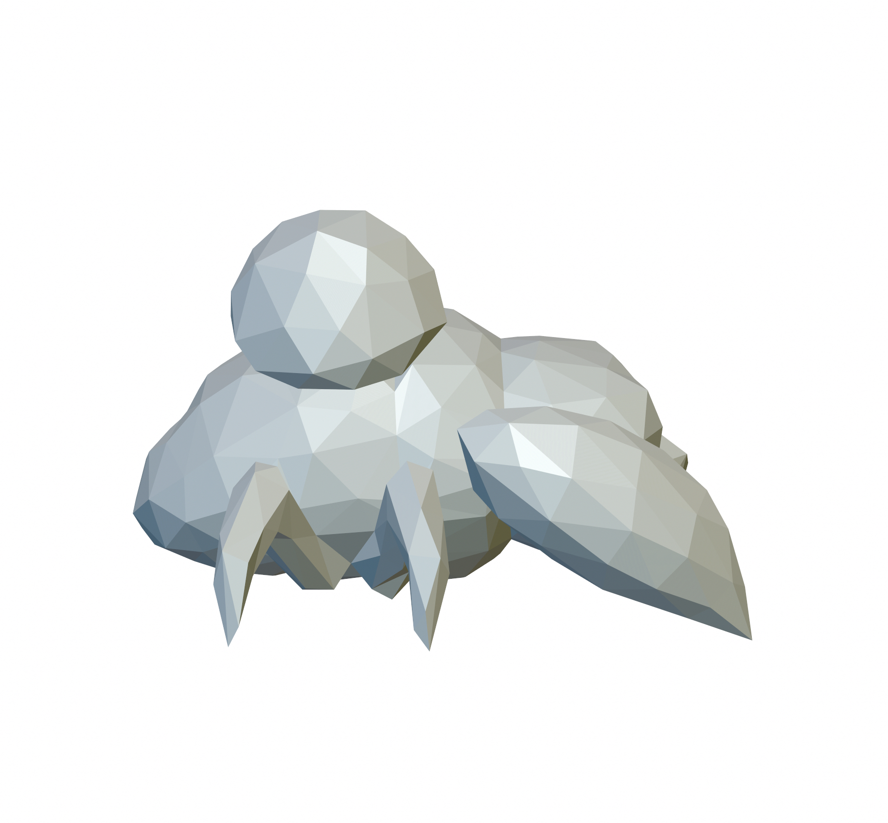 (Low Poly) Pokemon Paras #46 - 3D Printing by 3Dprint1UP | Download ...