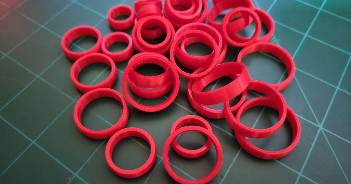 Simple Ring All Sizes By ZachryWD Download Free STL Model simple-ring-all-sizes-by-zachrywd-download-free-stl-model
