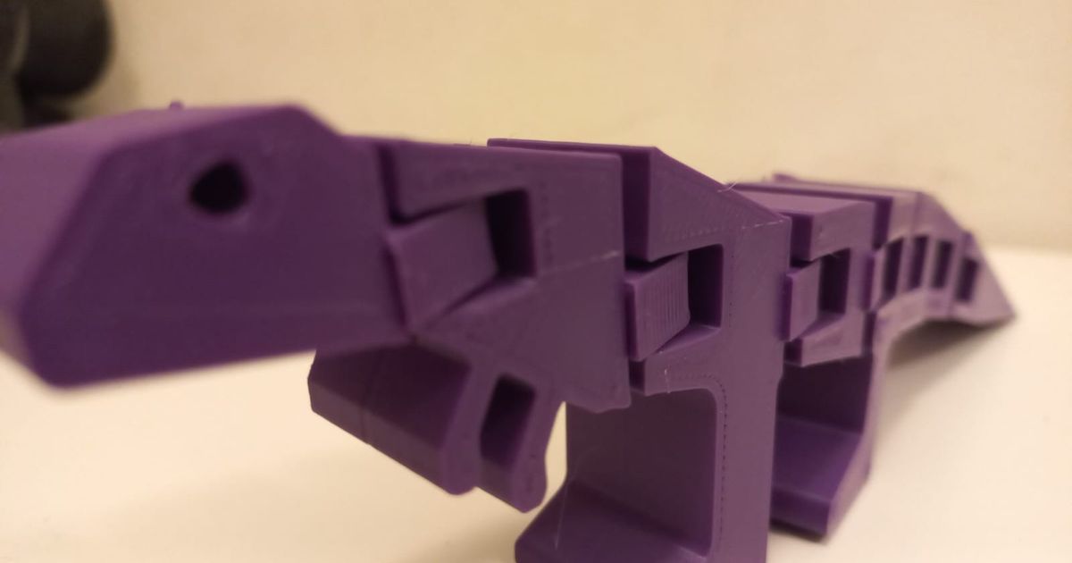 Flexi Raptor by yehonatn rich | Download free STL model | Printables.com