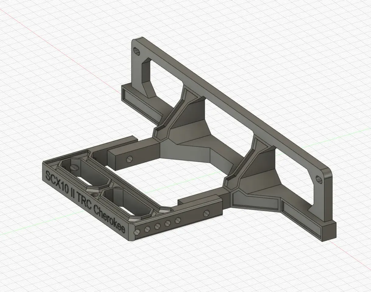 Cherokee Hardbody mount Team Raffee by strt_fnst | Download free STL ...