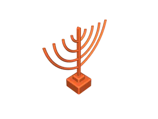 Menorah by The3dPrintGuy | Download free STL model | Printables.com