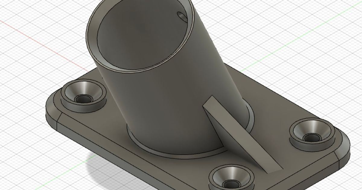 Broom Handle (brush) connector replacement by richeyc2000 | Download ...