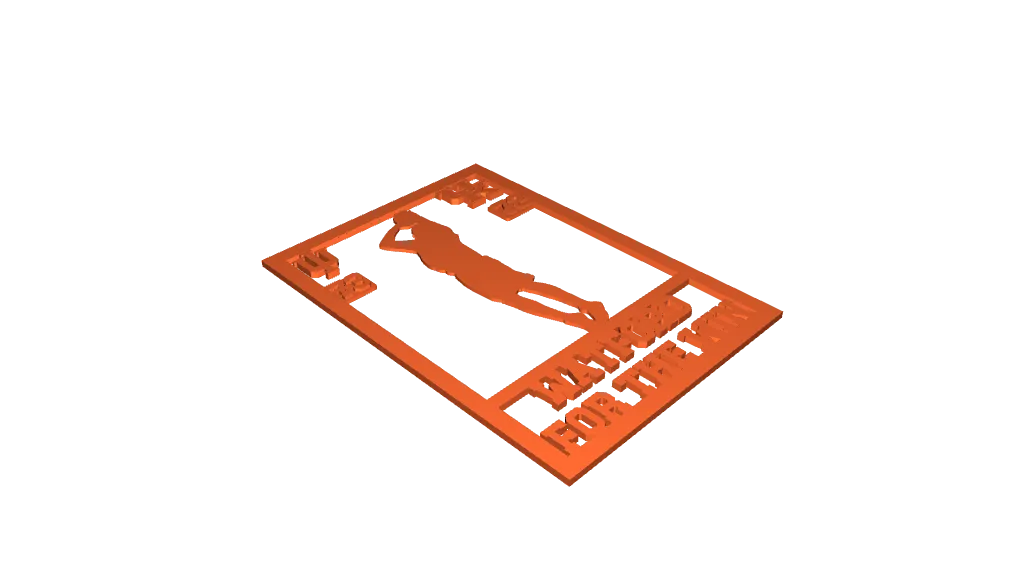 "The Wat Shot" wall sign by Vader_Bomb | Download free STL model ...