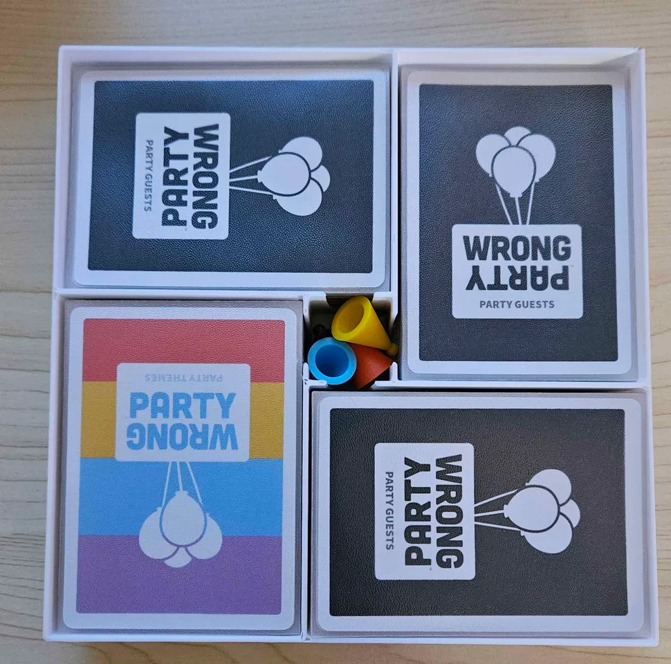 Wrong Party Sleeved Card Insert by Melvin2732 | Download free STL model ...