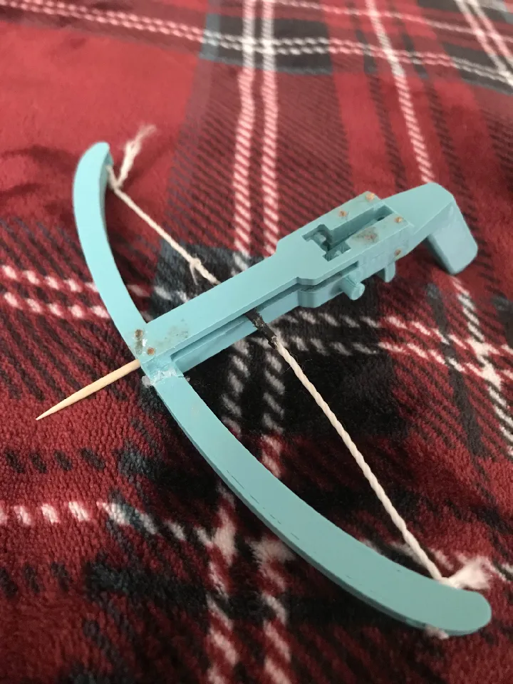 toothpick crossbow by jeff joe | Download free STL model | Printables.com
