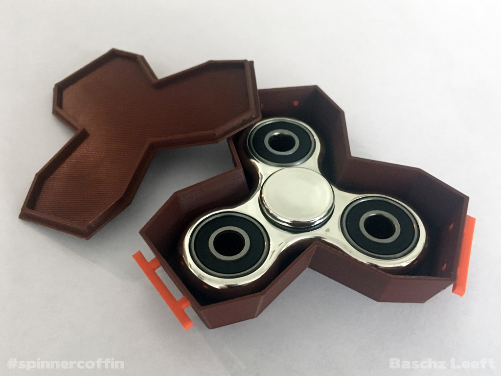SPINNER COFFIN | Accommodating the Death of Fidget Spinners by Baschz ...