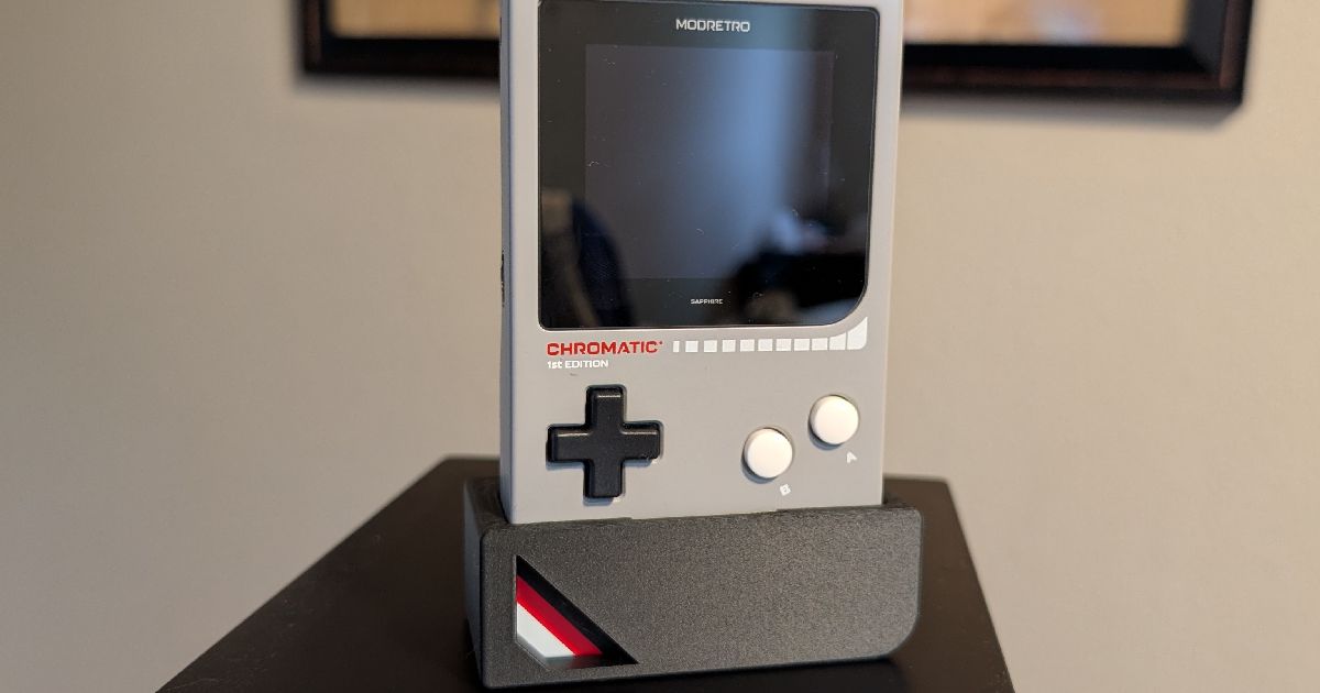 Modretro Chromatic Stand by iuferky | Download free STL model ...