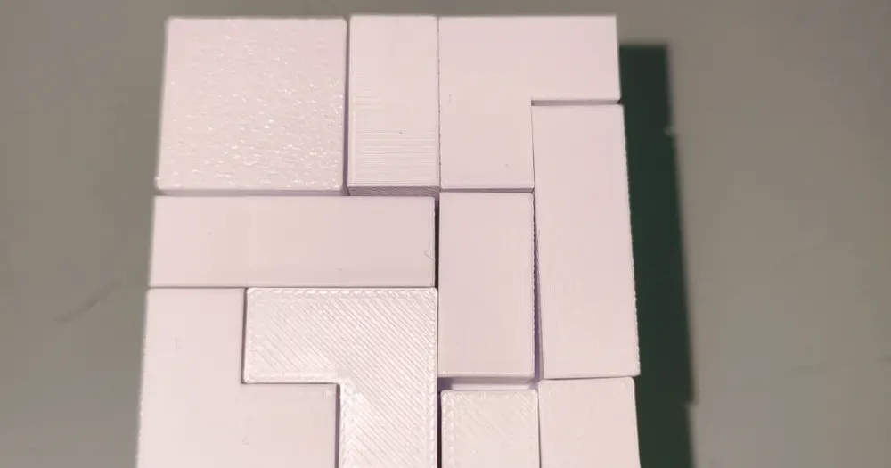 Cube Puzzle (Very Hard) by CSH40Design | Download free STL model ...