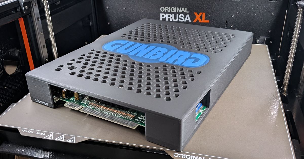 Gunbird PCB Case by Robertguy09 | Download free STL model | Printables.com