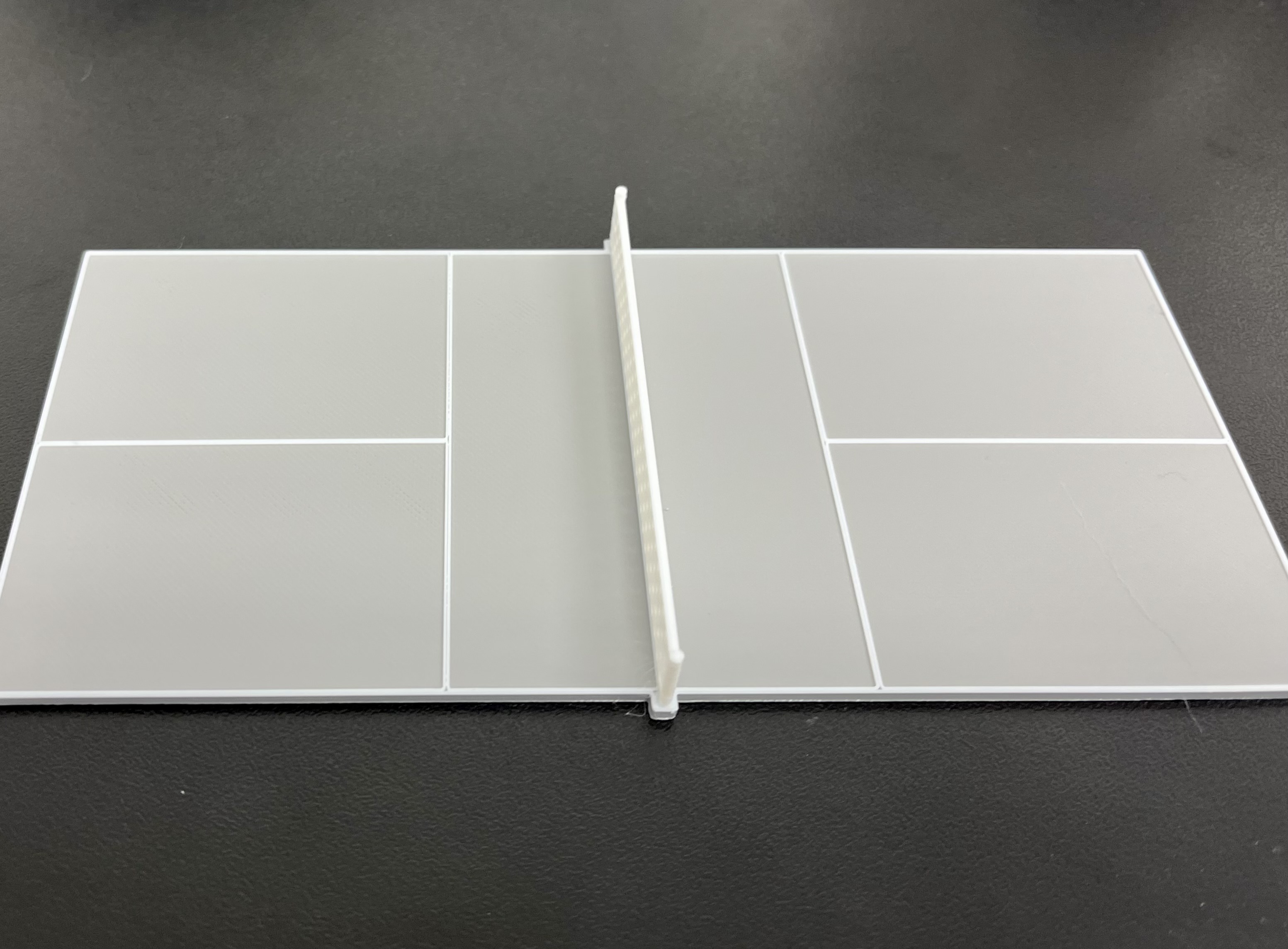To-Scale Mini Pickleball Court by Kikoman Designs | Download free STL model | Printables.com