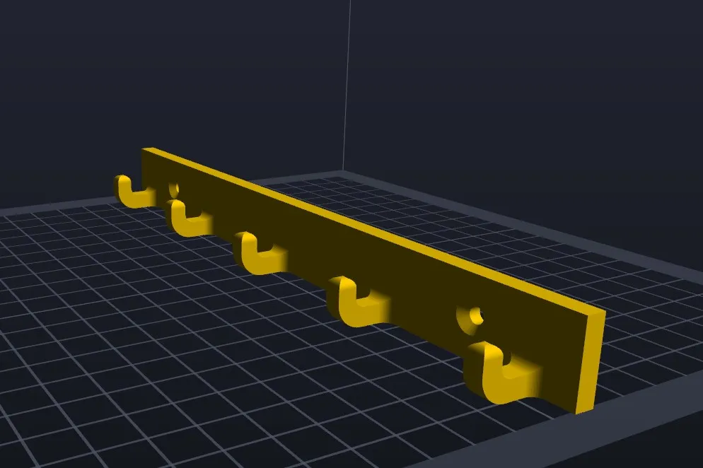 Keyring Hook by iShabaz | Download free STL model | Printables.com