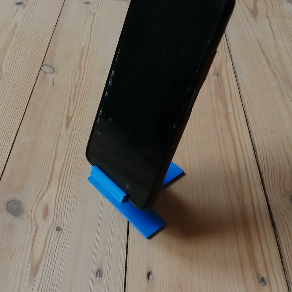 Simple Tilting Phone Holder by JWcph | Download free STL model ...