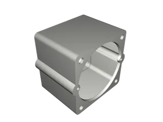 Qidi Q1 Pro Exhaust Fan Tunnel by Honkler of Color | Download free STL ...