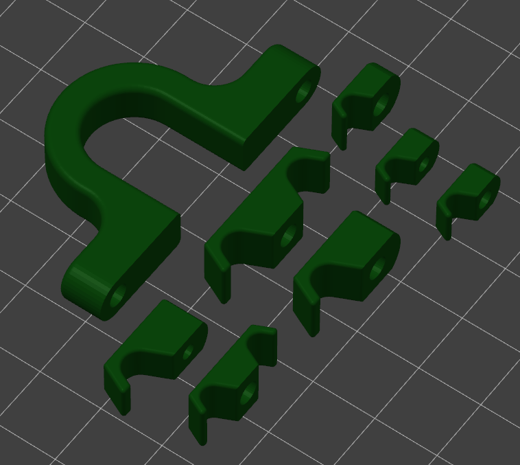 Cable Clips by MenyIV | Download free STL model | Printables.com