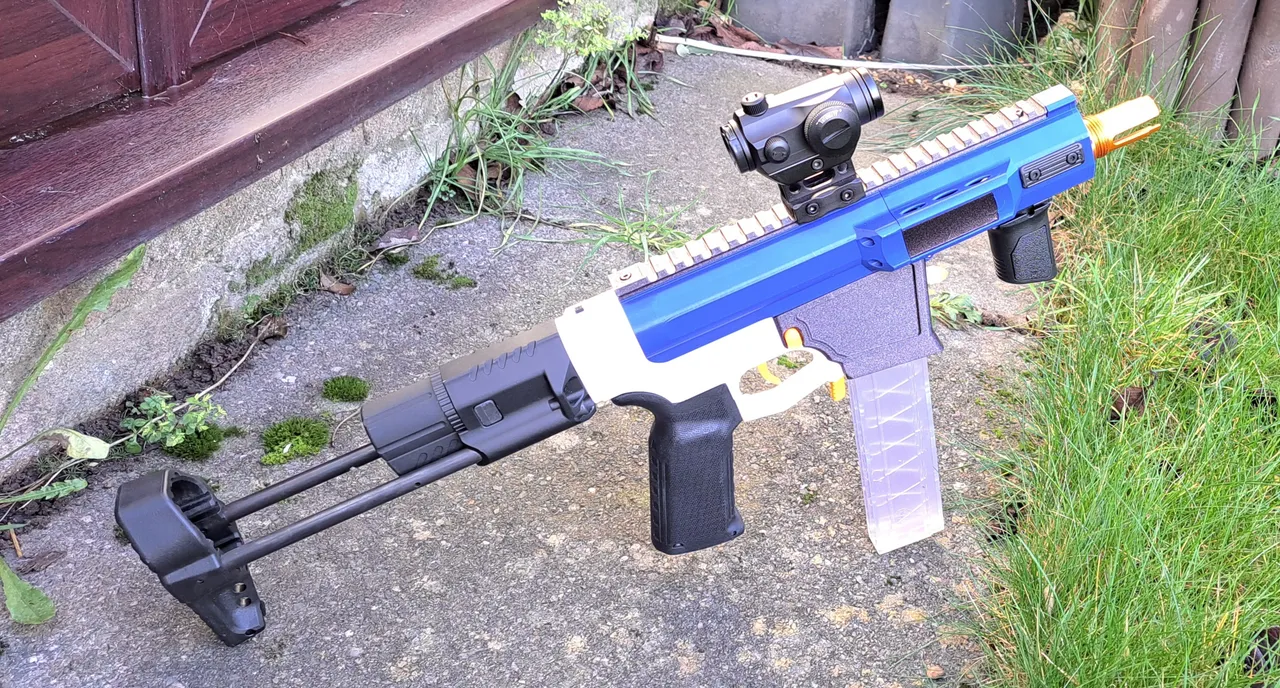 MS-GnK: Dual Stage Brushless, Solenoid powered, Nerf Blaster, with a Milsim twist by MeinGonk ...