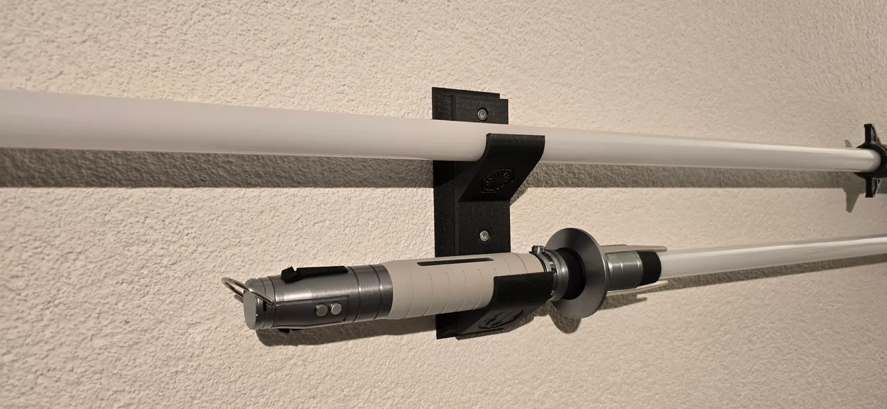 Lightsaber Wallmount Spacer by Ezry | Download free STL model ...