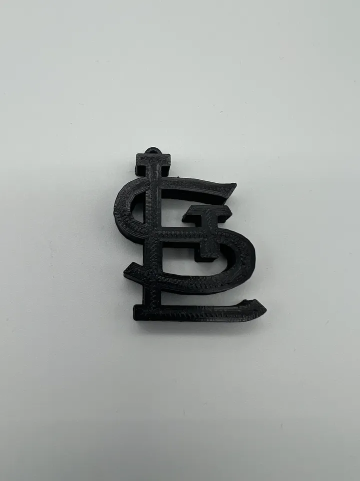STL Cardinals Logo and Keychain by ar3Dprints | Download free STL model ...