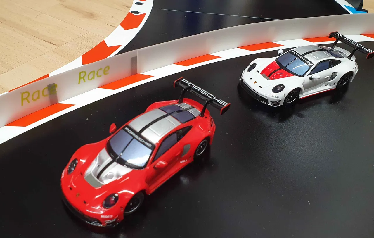 Carrera Hybrid Leitplanke 250mm by JB | Download free STL model ...