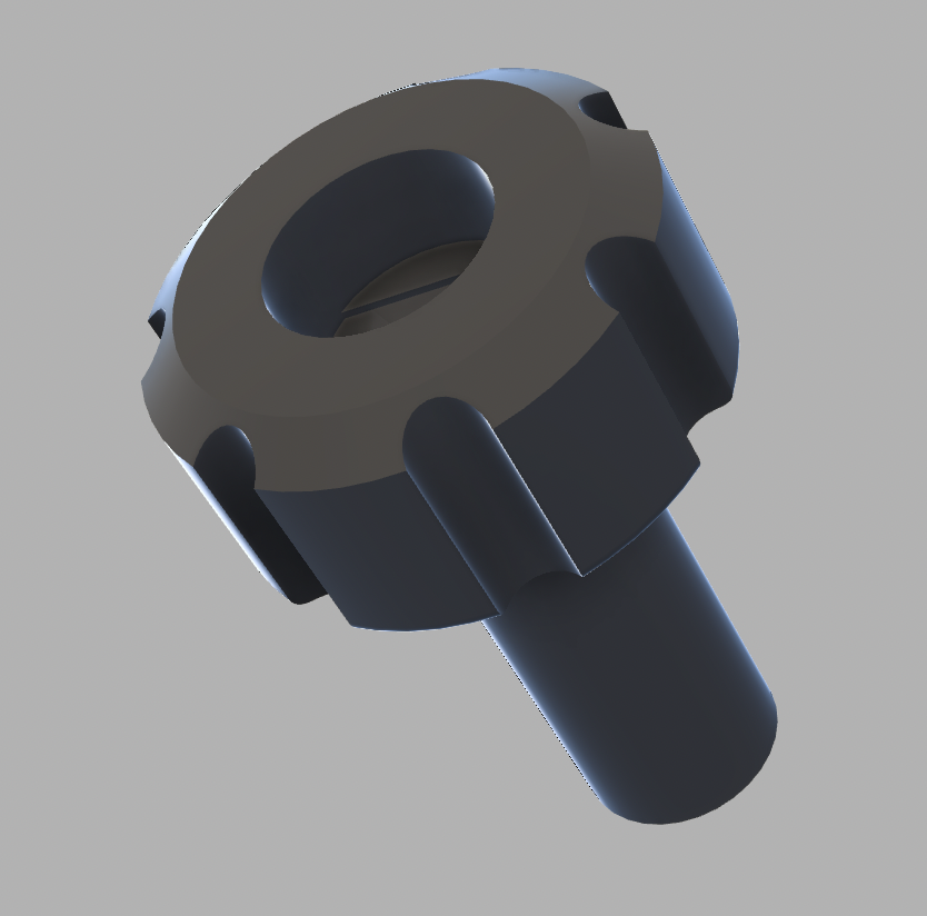 Bear Extruder v1 Fan Duct Knob by Amelia Marie Collins | Download free ...