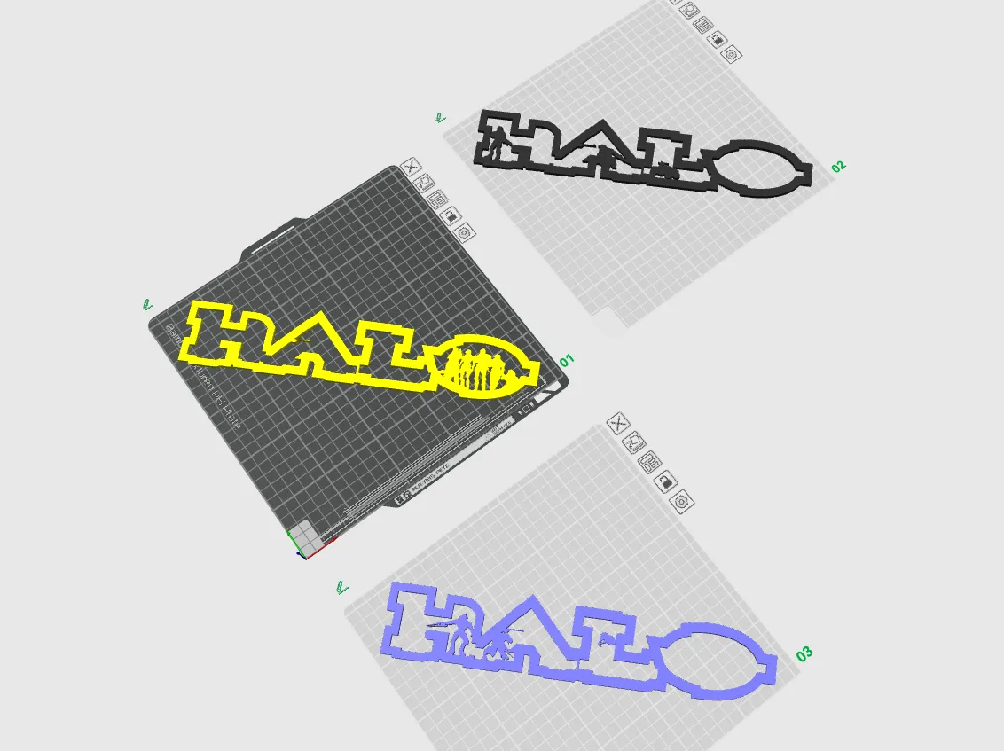 Halo Silhouette by Robert Riedel | Download free STL model | Printables.com