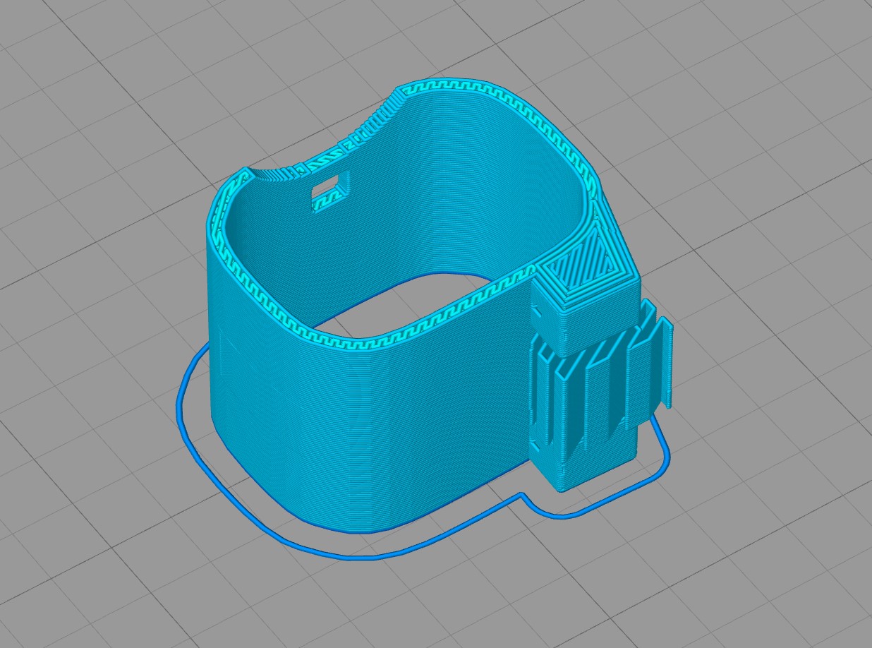 Insta360 GO2 Mount for BetaFPV 95x Cinewhoop V2 by 3DPR | Download free ...