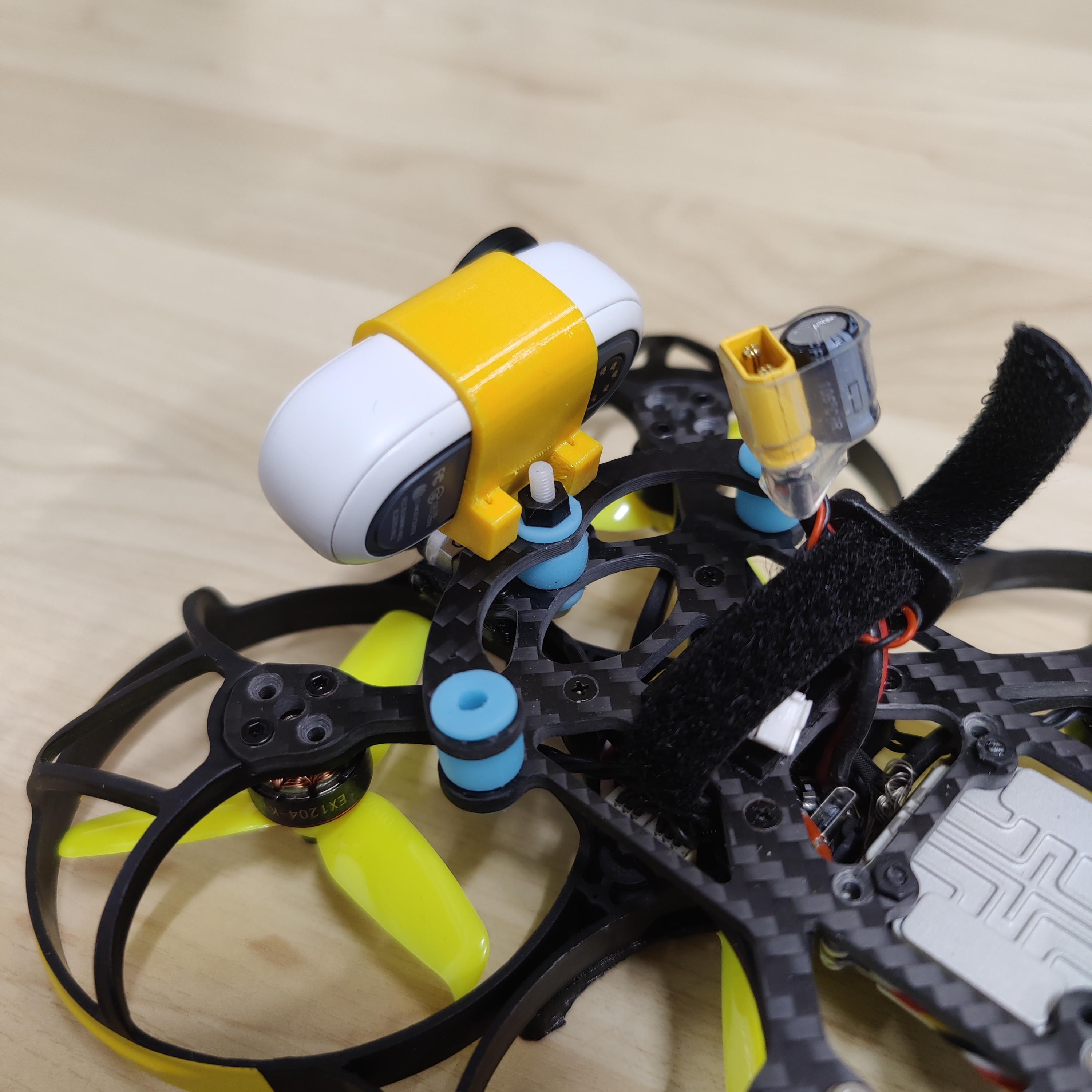 Insta360 GO2 Mount for BetaFPV 95x Cinewhoop V2 by 3DPR | Download free ...