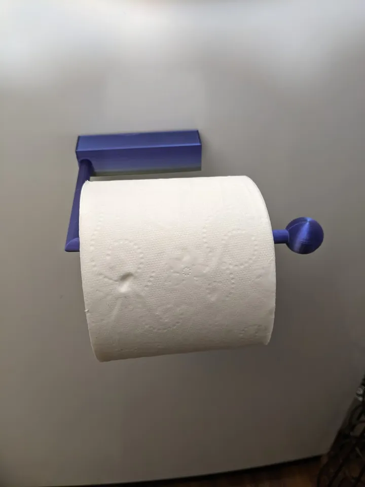Magnetic Toilet Paper Holder by Isaac Dilley | Download free STL model ...