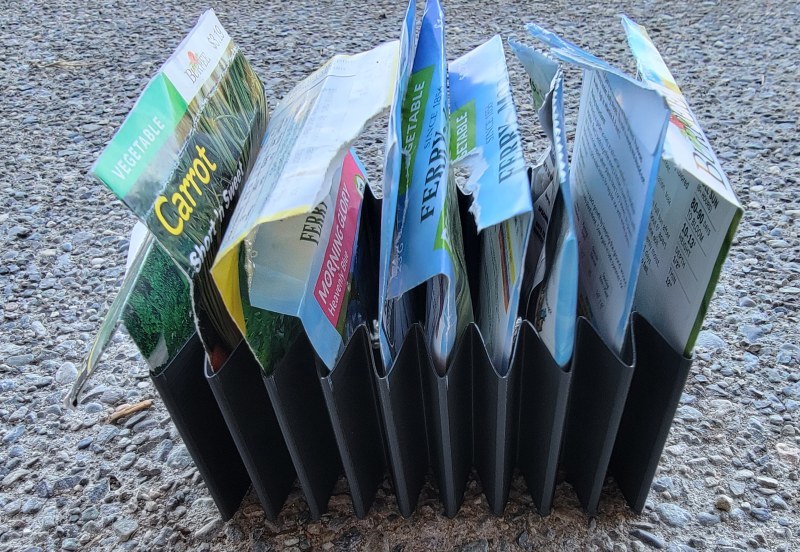 Seed packet holder - vase mode - 40 grams by EugeneGTI | Download free ...