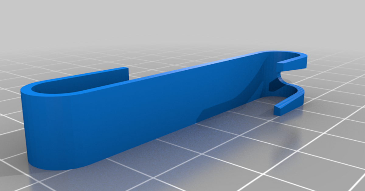 Parametric Wire Rack Cable Hanger Hook by EugeneGTI | Download free STL ...