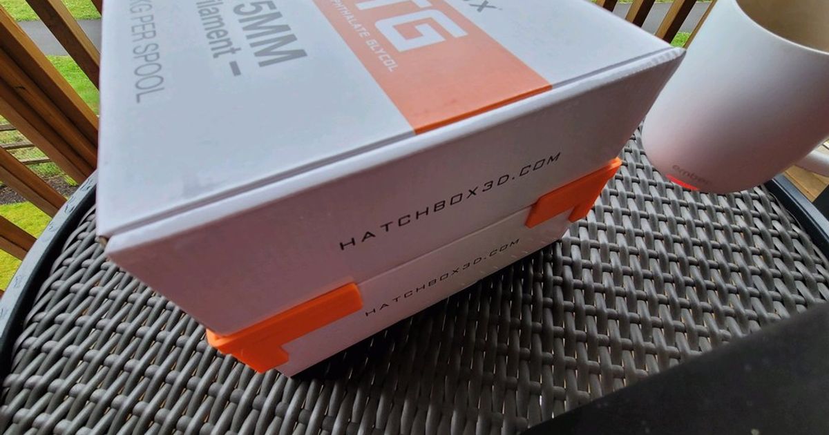 Hatchbox cardboard stack-up corner by EugeneGTI | Download free STL ...