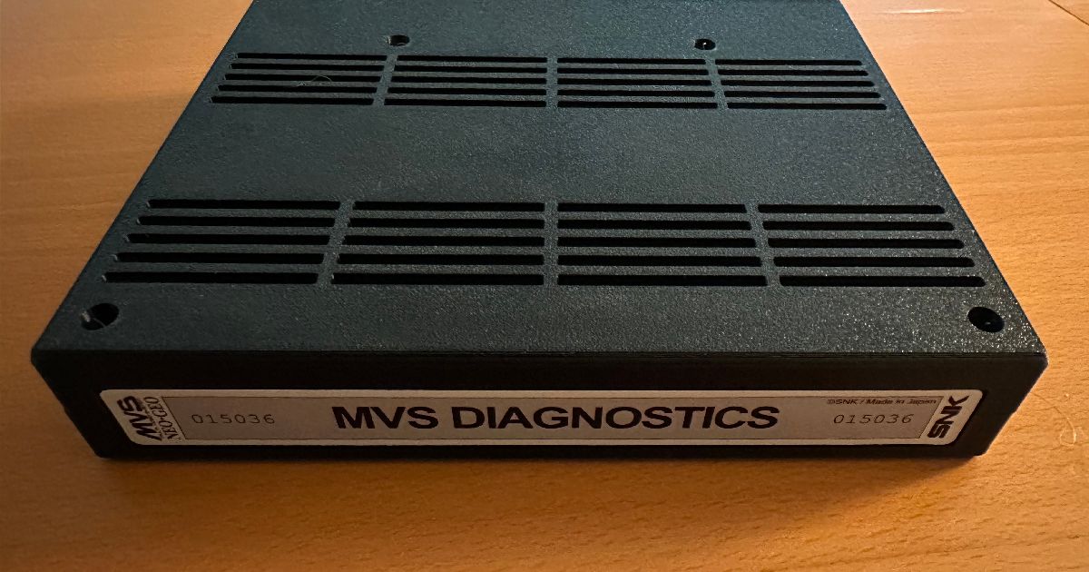 Neo Geo MVS Cartridge Shell by nnap | Download free STL model ...