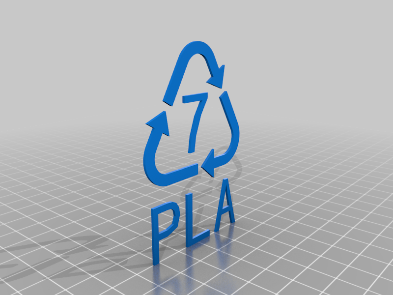 Recycling symbols for plastic by EugeneGTI | Download free STL model ...