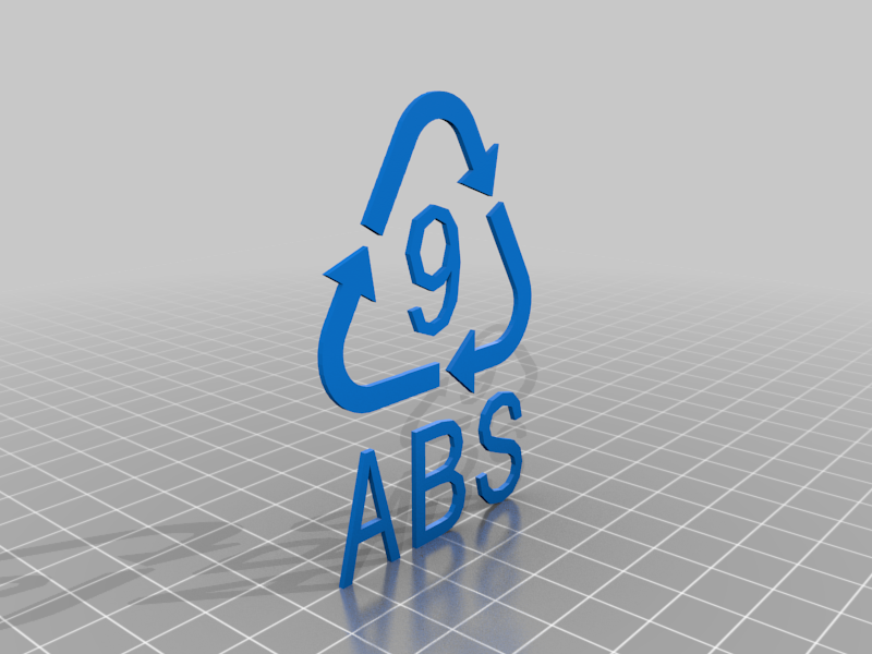 Recycling symbols for plastic by EugeneGTI | Download free STL model ...