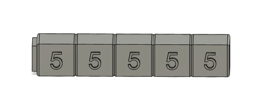 Number blocks. by Yishai Chodoff | Download free STL model | Printables.com