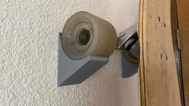 Longboard 70mm Wheel Wall Mount Storage by FlintBSteel | Download free ...
