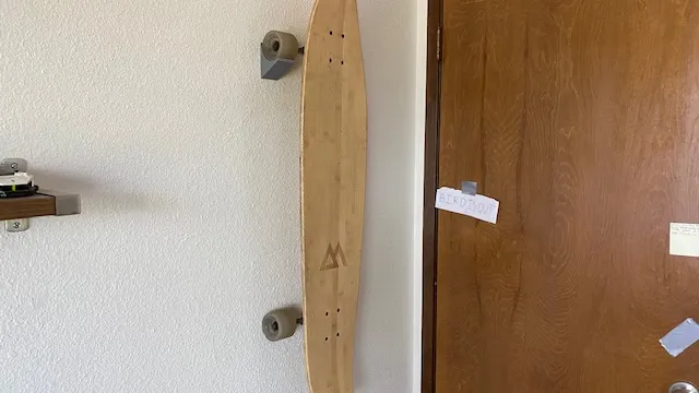 Longboard 70mm Wheel Wall Mount Storage by FlintBSteel | Download free ...