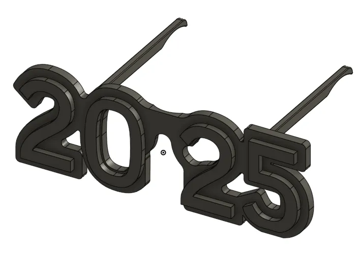 New Years Glasses by T13 | Download free STL model | Printables.com