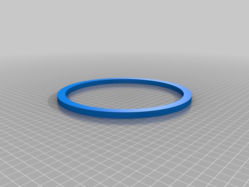 Round trash bag holder parametric by EugeneGTI | Download free STL ...