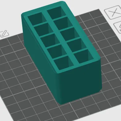 Gridfinity Creality K2 nozzle holder by pumba czech | Download free STL model | Printables.com