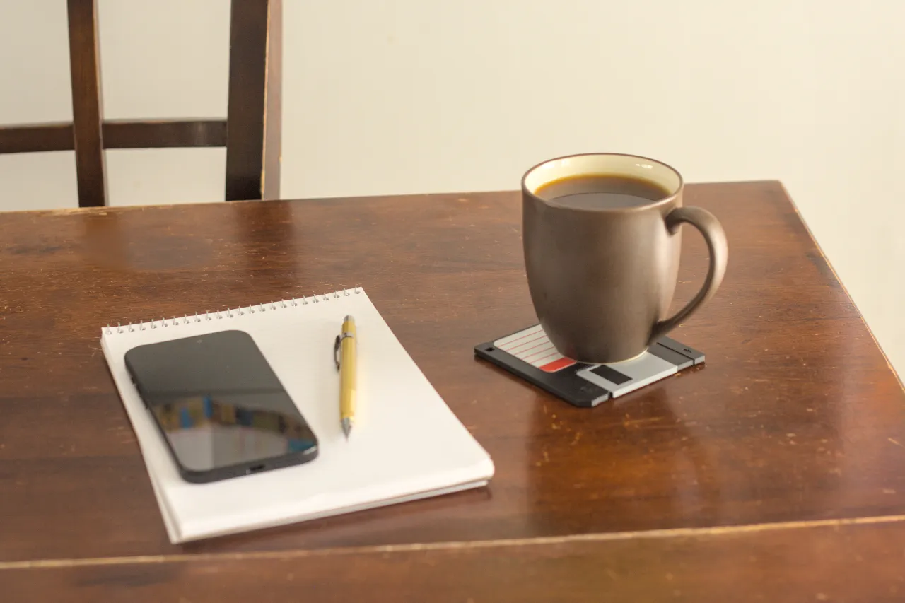 Floppy Disk Coaster by brianwagener | Download free STL model ...